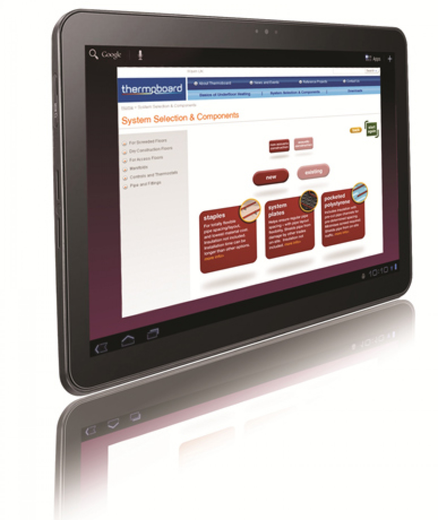 Thermoboard SystemSelect simplifies UFH selection process