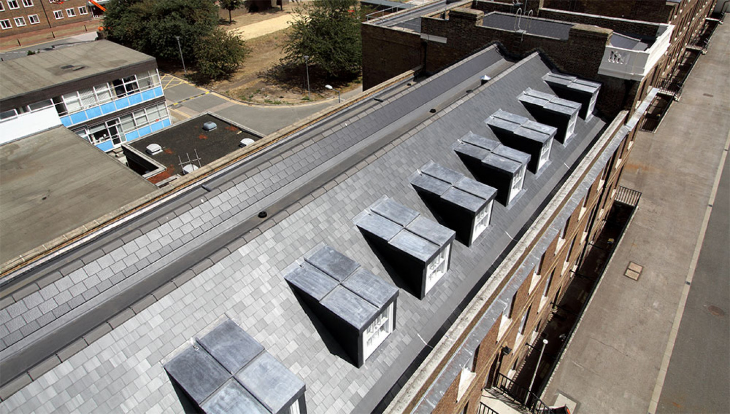 Westerland slates provide perfect finish for Woolwich Barracks